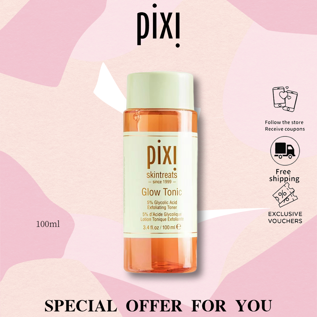 สินค้ามีพร้อมส่งแท้ Pixi Glow Tonic 5 Glycolic Acid Exfoliating Toner ...