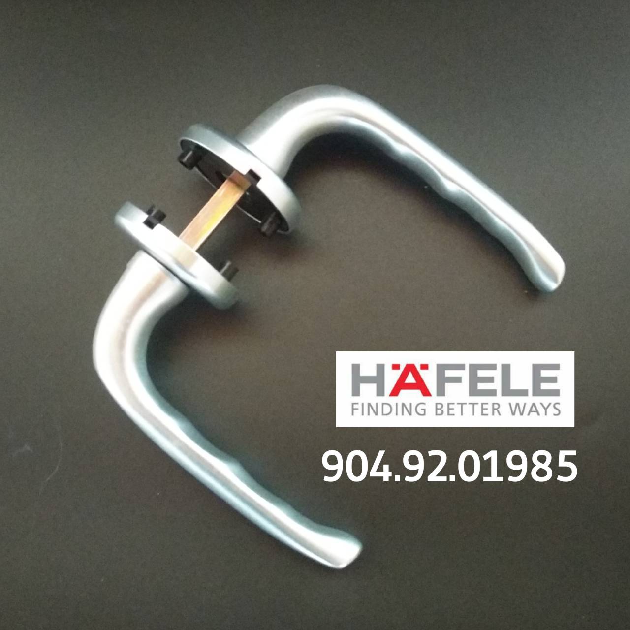 ล้างสต๊อค Hafele มือจับก้านโยก กุญแจมือจับก้านโยก สีอลูมีเนียม ระบบมอ ...