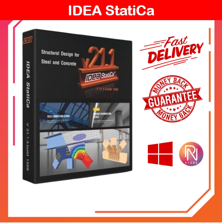 IDEA StatiCa v21 Lifetime For Windows Full Version Sent email only - PN_STORE02 - ThaiPick