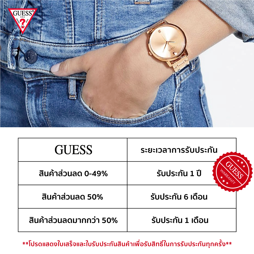 GUESS นาฬิกาข้อมือ รุ่น TRI LUXE GW0591L1 สีน้ำเงิน - Guess Thailand - ThaiPick