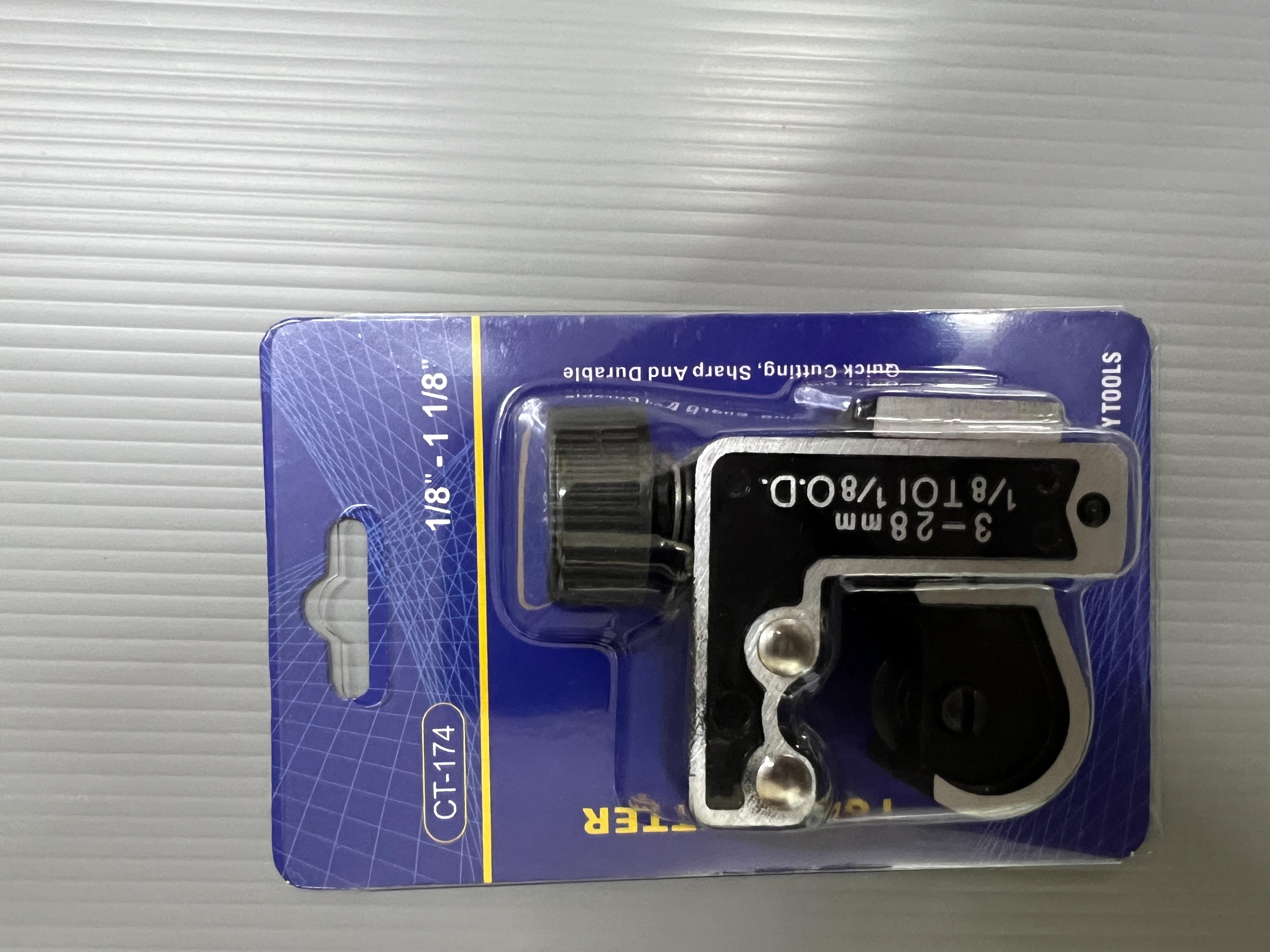 คัดเตอร์ตัดแป๊บทองแดง CT-174 สีดำ แข็งแรงทนทาน ขนาด 1/8 ถึง 1-1/8 นิ้ว ...