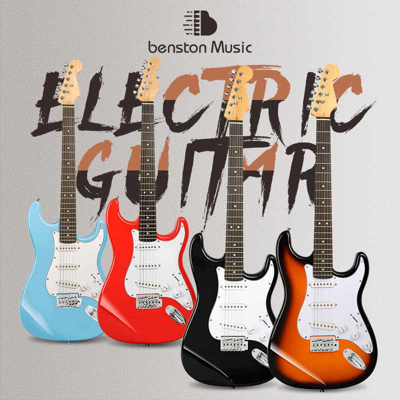 Benston กีต้าร์โปร่งขนาด 41 นิ้ว กีต้าร์โฟล์ค กีต้าร์โปร่งพิเศษ ฟรี ...