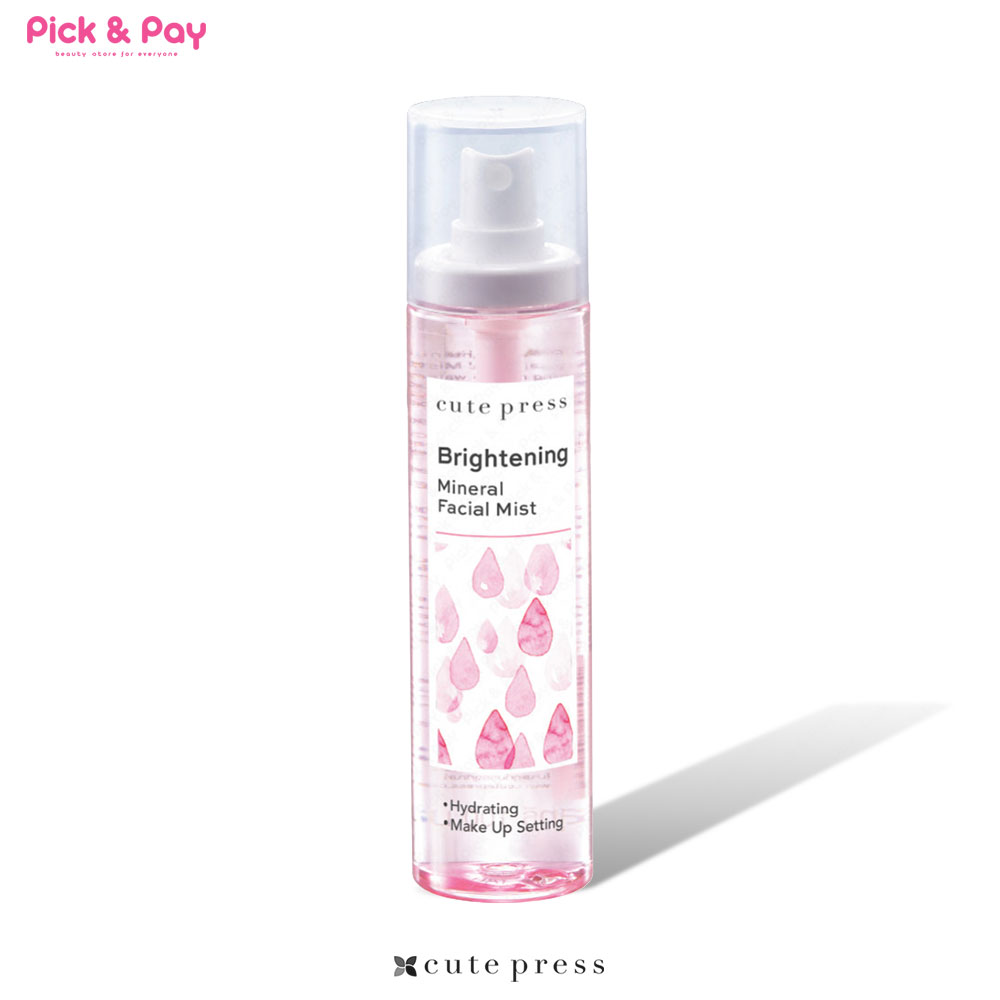 CUTE PRESS - Brightening Mineral Facial Mist - EVEANDBOY - ThaiPick