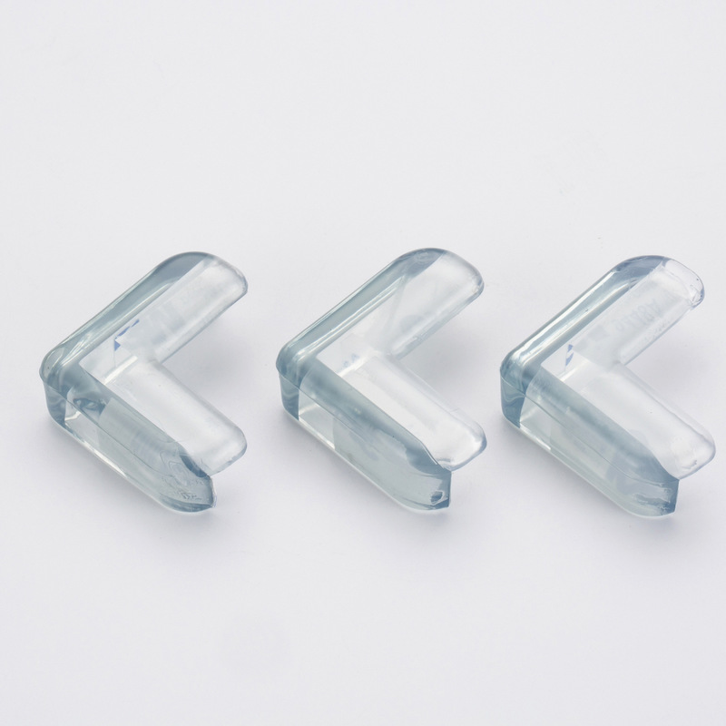 4Pcsset Baby Safety L Shape Transparent Protector Cover Table Corner ...