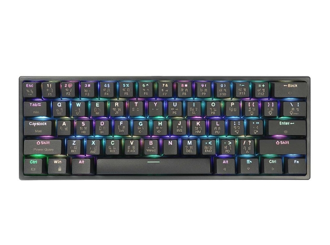 คีย์บอร์ดเกมมิ่ง Tsunami Gaming Keyboard MK-61 Max - TRUE_computer ...