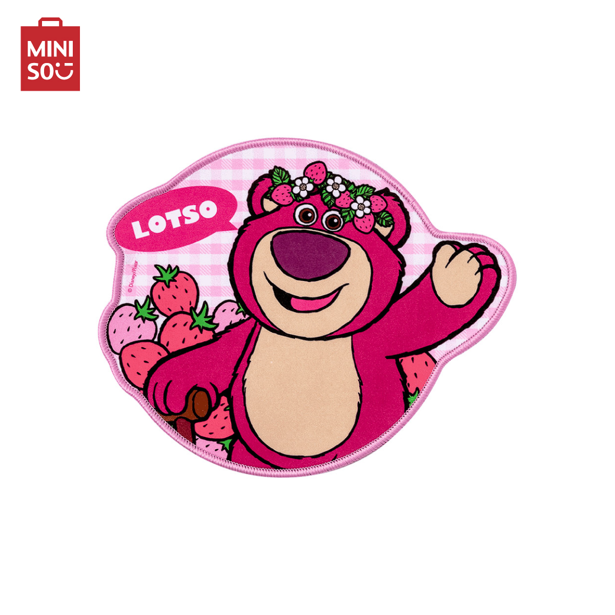 Miniso ที่วางเมาส์ ที่รองเมาส์ แผ่นรองเมาส์ Lotso | Lazada.co.th