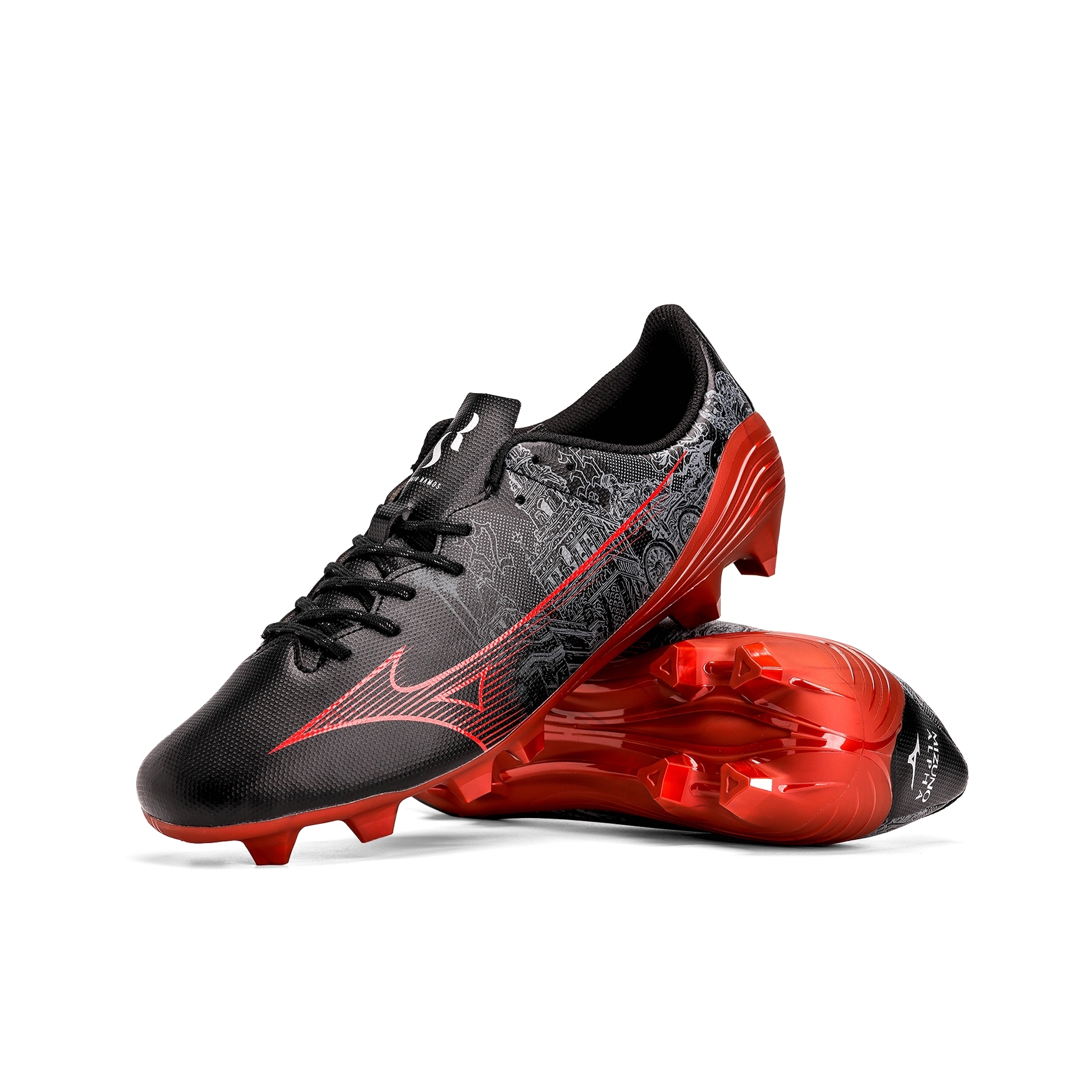 รองเท้าฟุตบอลของแท้ MIZUNO รุ่น MIZUNO ALPHA SR4 SELECT - SoccerGate - ThaiPick