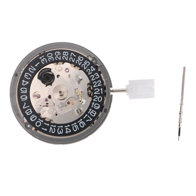 NH35 NH35A Automatic Watch Movement Brand New Black Date Window 24 ...