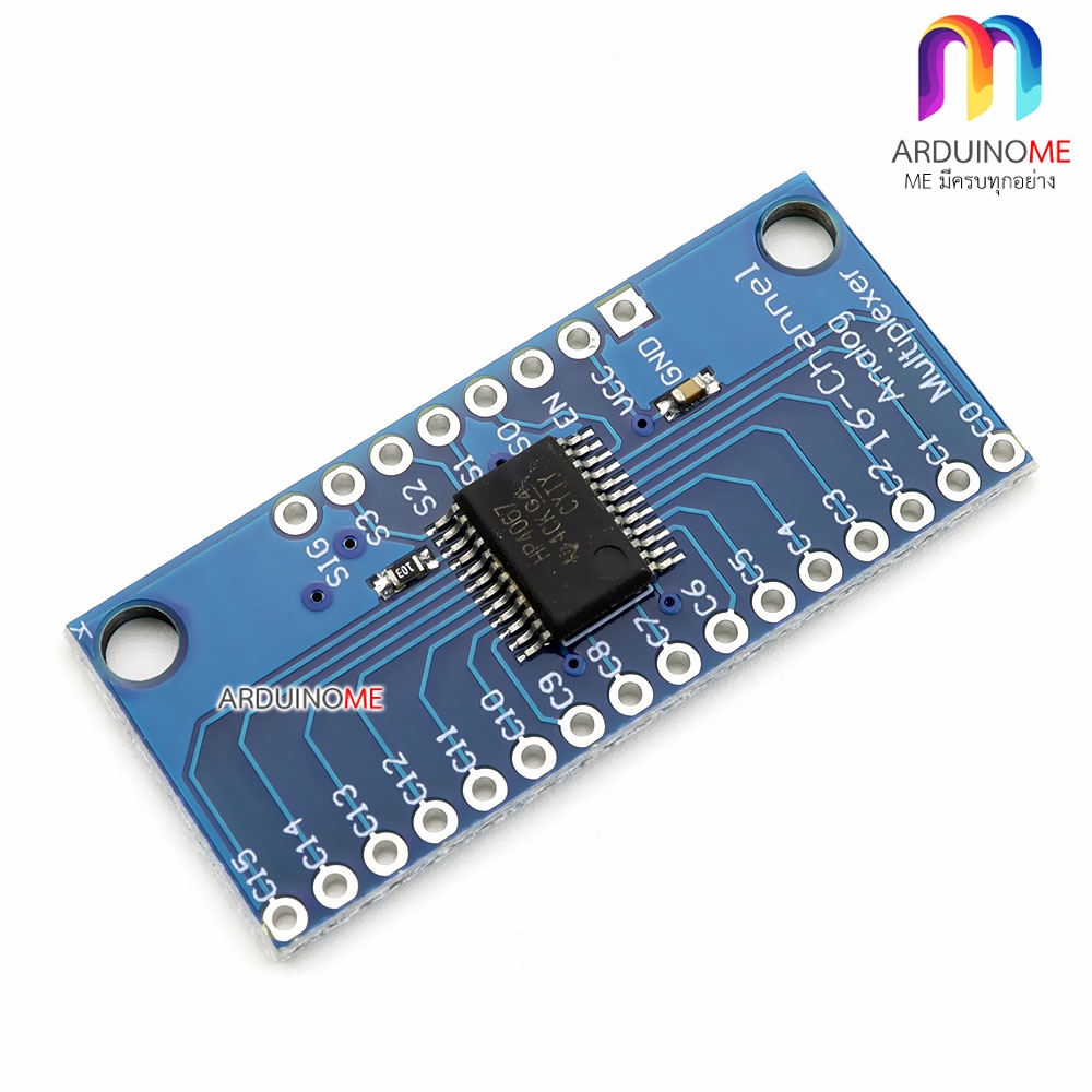 16 Channel Analog/Digital MUX Breakout CD74HC4067 ไอซี เลือกสัญญาณ ขยาย ...