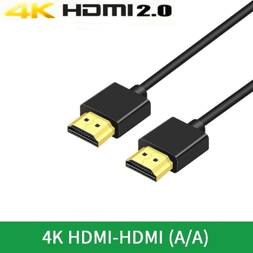 1M 1.5M 2M 3M 5M 10M 15M 20M Flat HDMI Cable Adapter High Speed 2160p 4K 3D VER 2.0 - Power shop ...