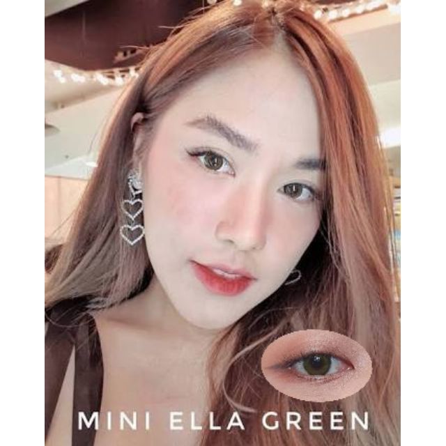 Mini Ella Green ???? Kitty Kawaii ???? Contact Lens คอนแทคเลนส์ สีเขียว ...