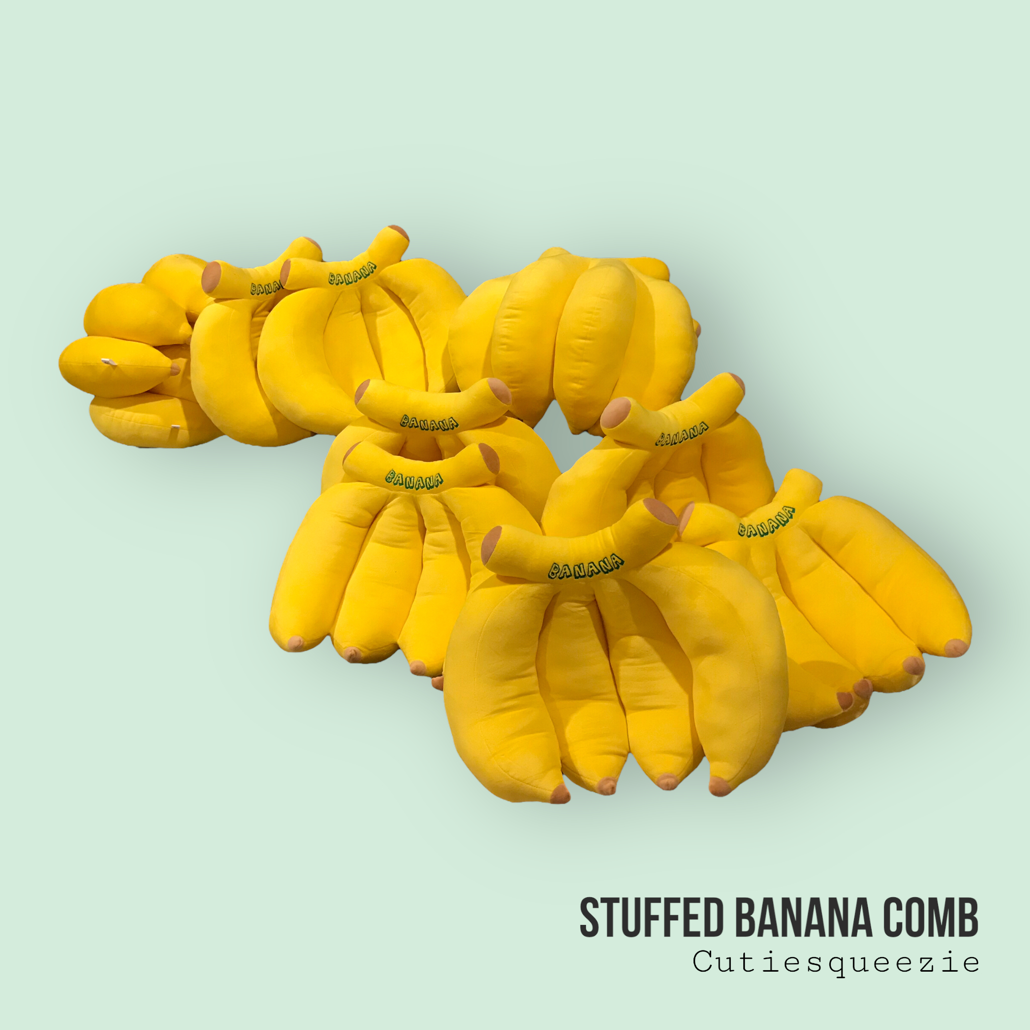 ตุ๊กตากล้วยหวี Stuffed Banana Comb ขนาด M 18" (นิ้ว) | Lazada.co.th
