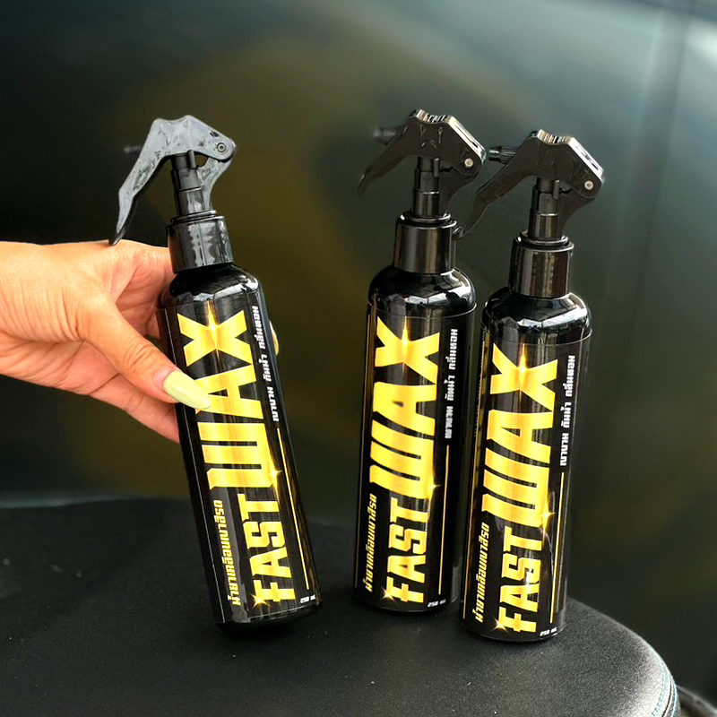 ซื้อ 1 แถม 1 FAST WAX น้ำยาเคลือบเงาเช็ดยางดำ รวม 400ML. เคลือบรถ สูตรเพิ่มสารเคลือบเงา 10เท่า ...