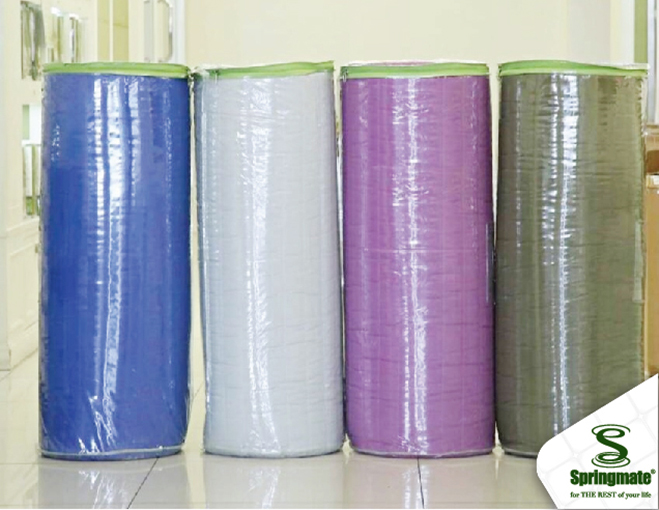 Springmate ที่นอนปิกนิกยางพาราธรรมชาติ ขนาด 3 ฟุต [คลาสสิค เกรย์ (สีเทาเข้ม)] - Springmate ...