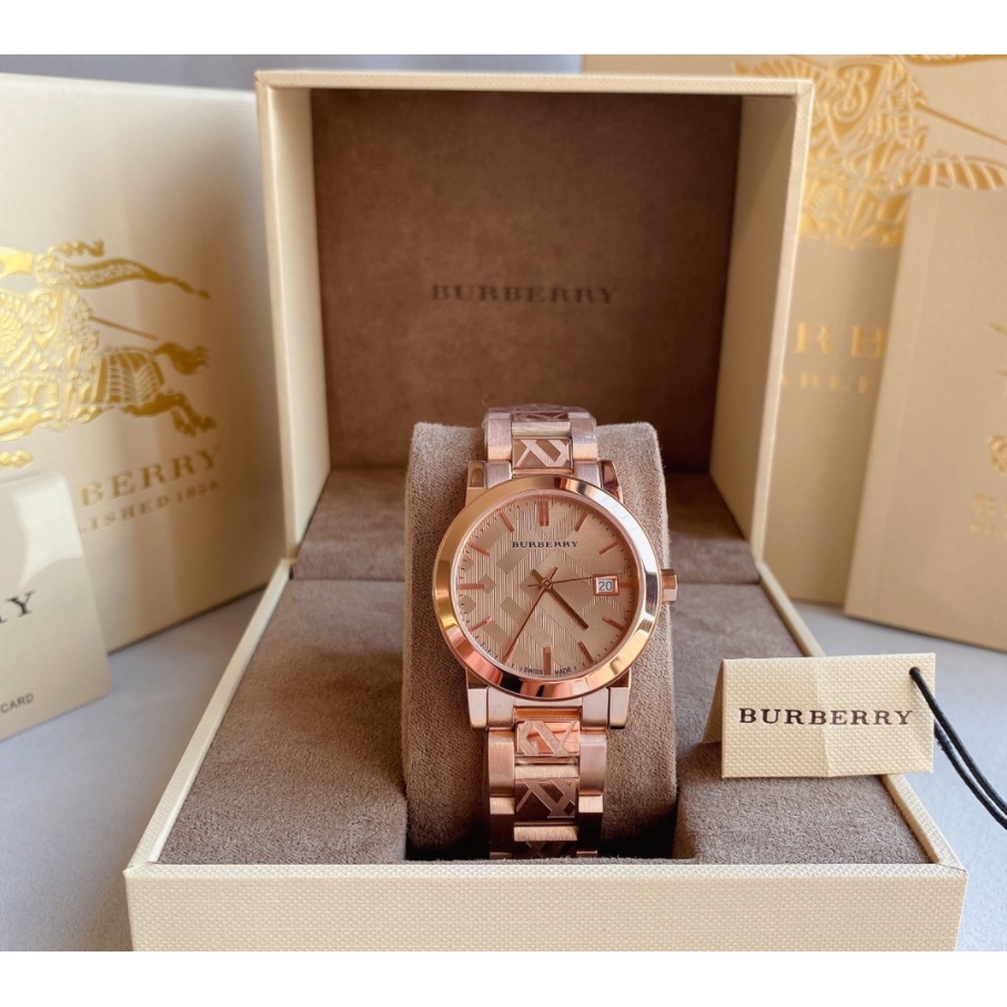 นาฬิกาข้อมือผู้หญิง Rose Gold รุ่น BU9039 BU9146 BU9235 - 27mm 34mm ...