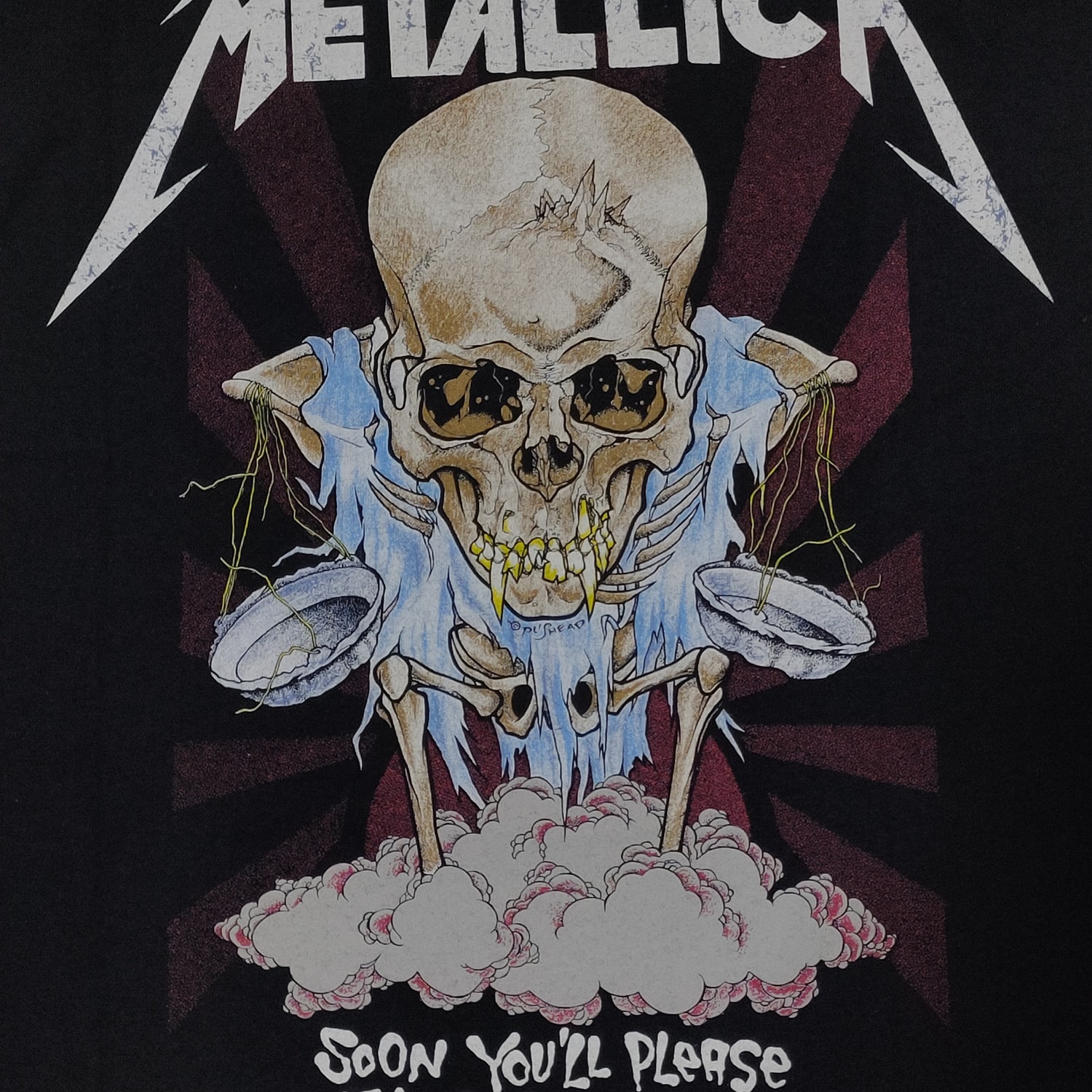 เสื้อยืดวง Metallica (DORIS) official License 2018 - Vintage Playground ...