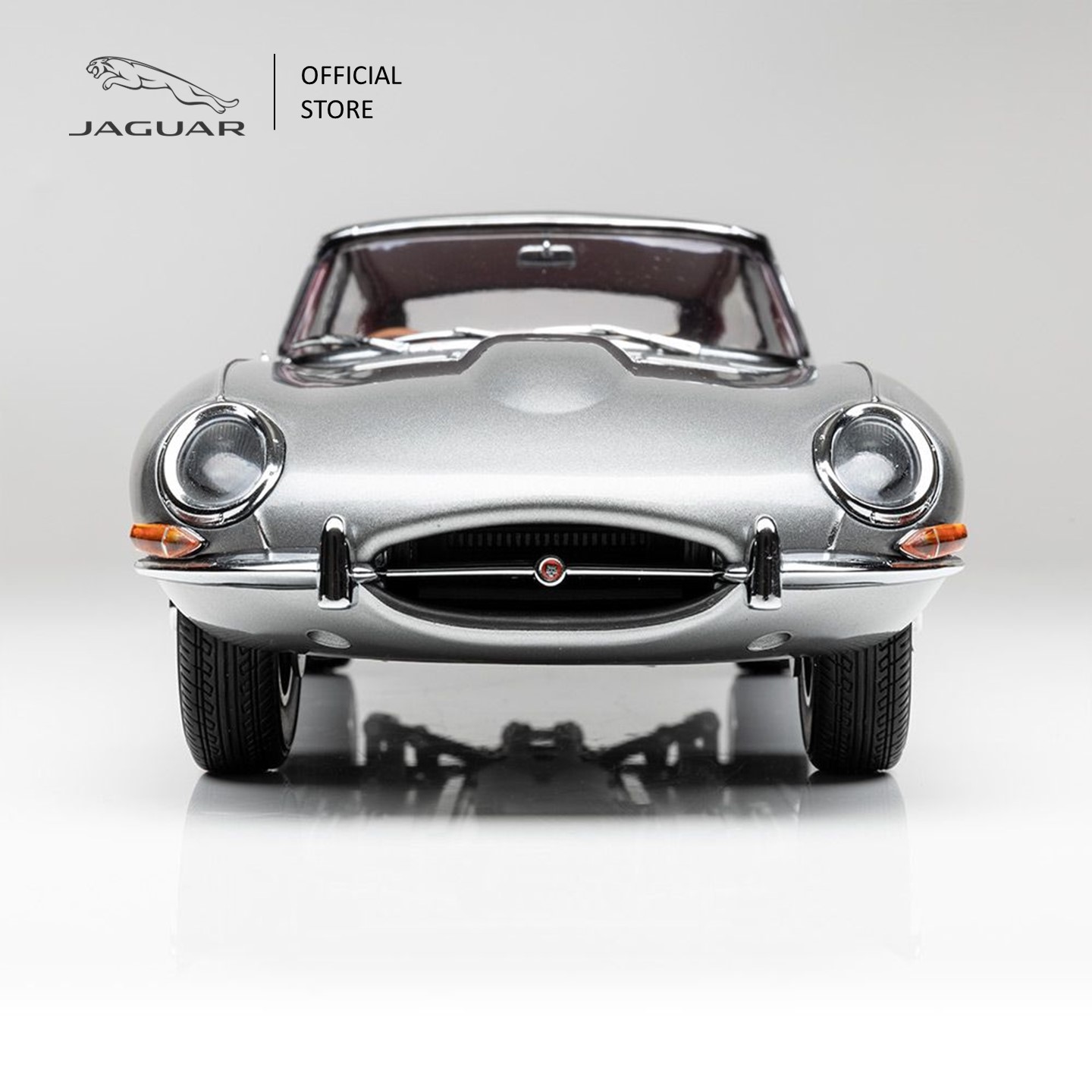 JAGUAR LIMITED EDITION E-TYPE 118 SCALE MODEL - SILVER - Jaguar Land ...