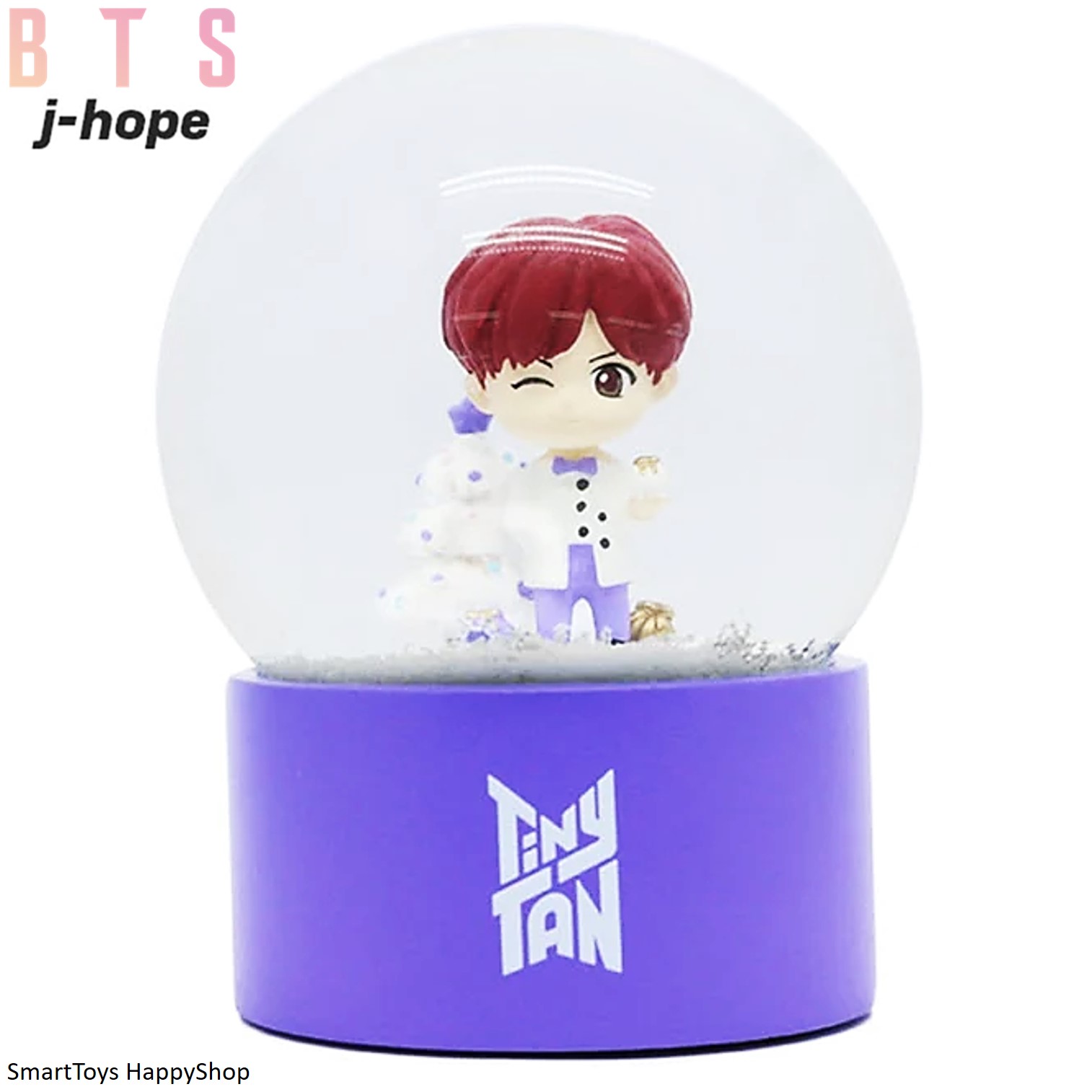 BTS POP-UP SPACE OF BTS TinyTAN Snowball Winter globe BTS WEVERSE Korea ...