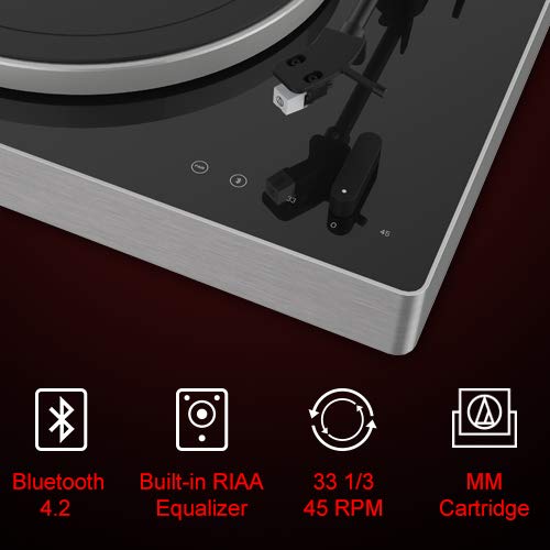 เครื่องเล่นแผ่นเสียง Timmit Black Bluetooth (New) - WE LOVE TURNTABLE ...