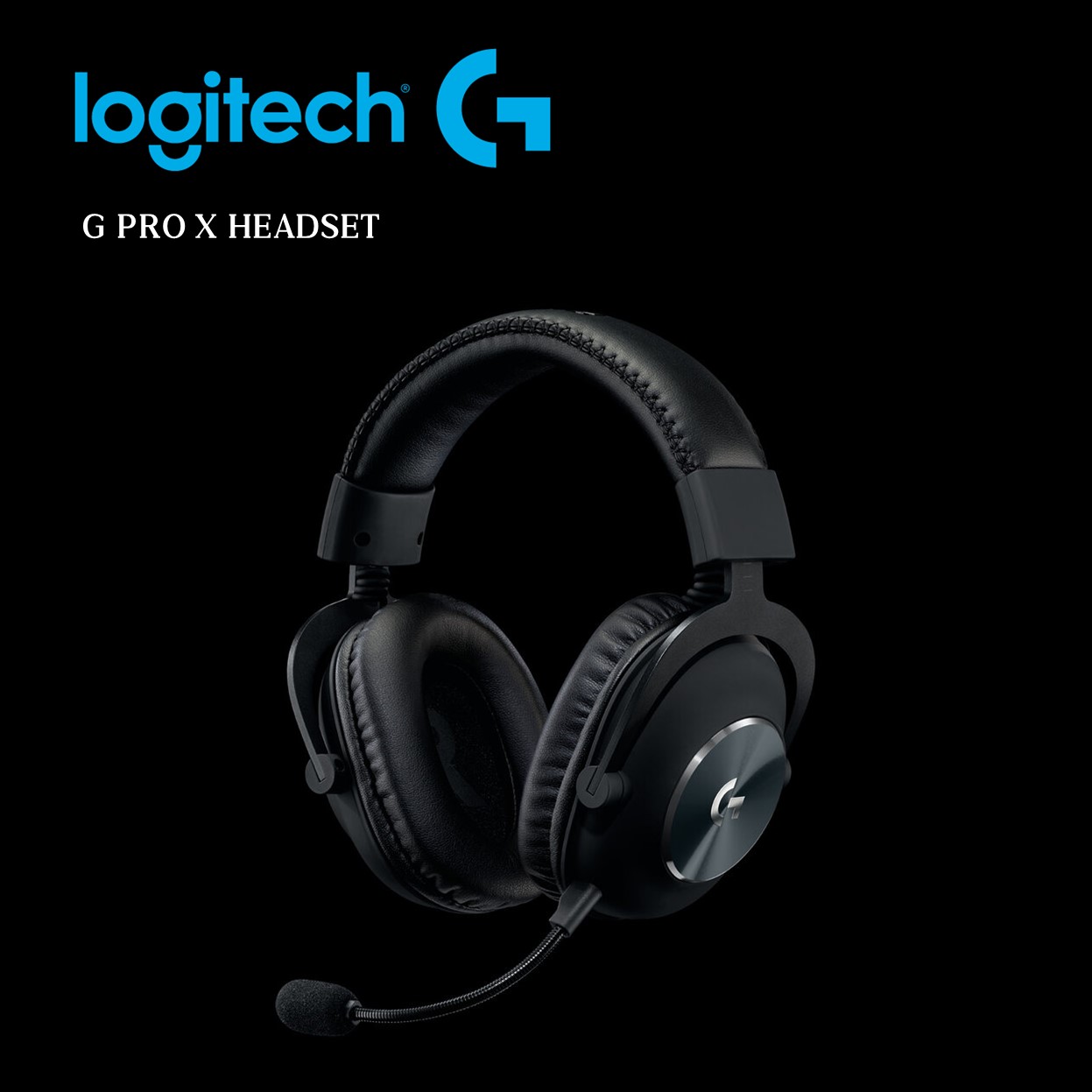 [แถมฟรี G Shirt Surge] หูฟัง LOGITECH G PRO X GAMING HEADSET BLUE VOICE ...