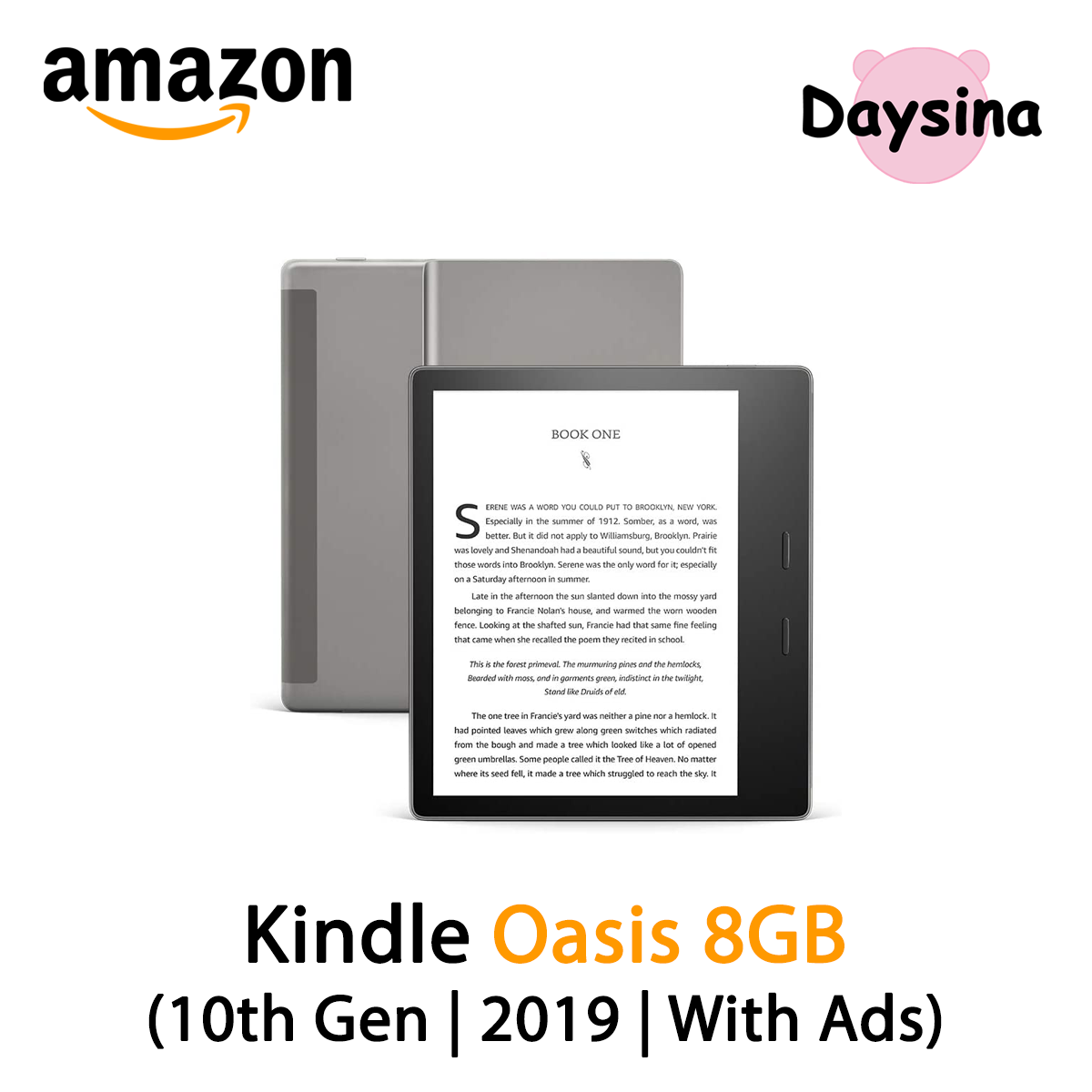 Amazon Kindle Oasis ( 10th Generation - 2019 release ) (8 GB), Graphite ...