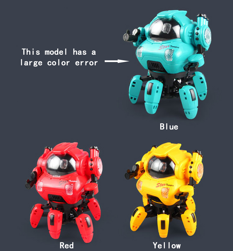 Funny Music Dance Robot for Kids Electric Toys Toddlers Boys Girls ...