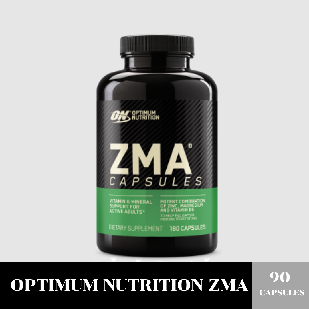 Optimum ZMA 90 Capsule อะมิโนเสริมสร้างกล้ามเนื้อเสริมระดับฮอร์โมนเพศและความแข็งแรงของกล้ามเนื้อ ...