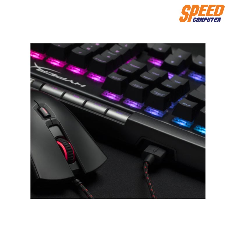HYPERX GAMING KEYBOARD ALLOY ELITE RGB CHERRY MX BROWN SW US By Speed Gaming - Speed Gaming ...