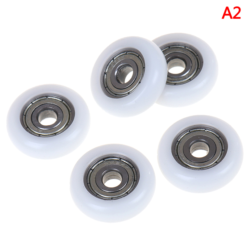 LEI 2/5/10pcs sliding shower roller wheel plastic door replacement ...