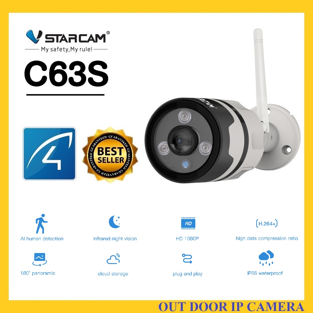 【VSTARCAM】CG668 4G LTE SiM SUPER HD 1296P 3.0MegaPixel H.264+ iP Camera กล้องวงจรปิด - Nuomi ...