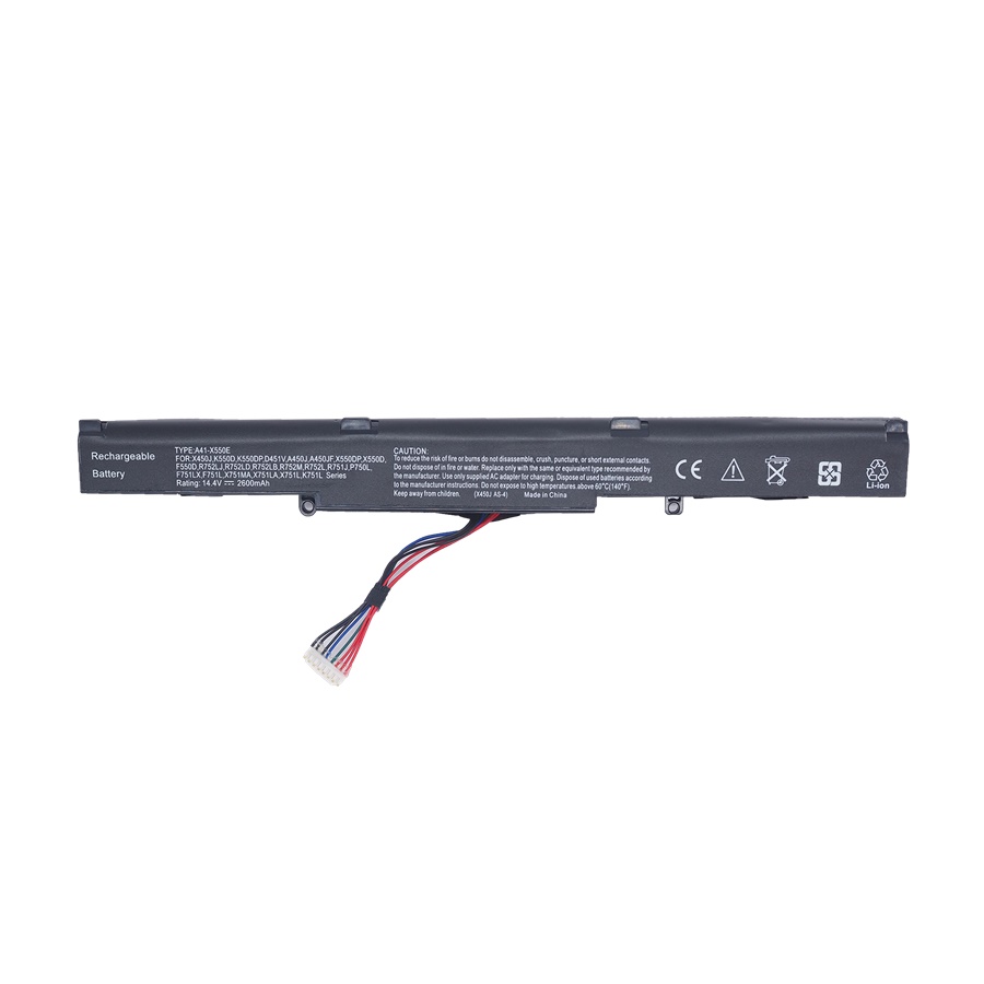BATTERY NOTEBOOK ASUS X450J ( พร้อมส่ง-รับประกัน 1 ปี ) สำหรับ K450J ...