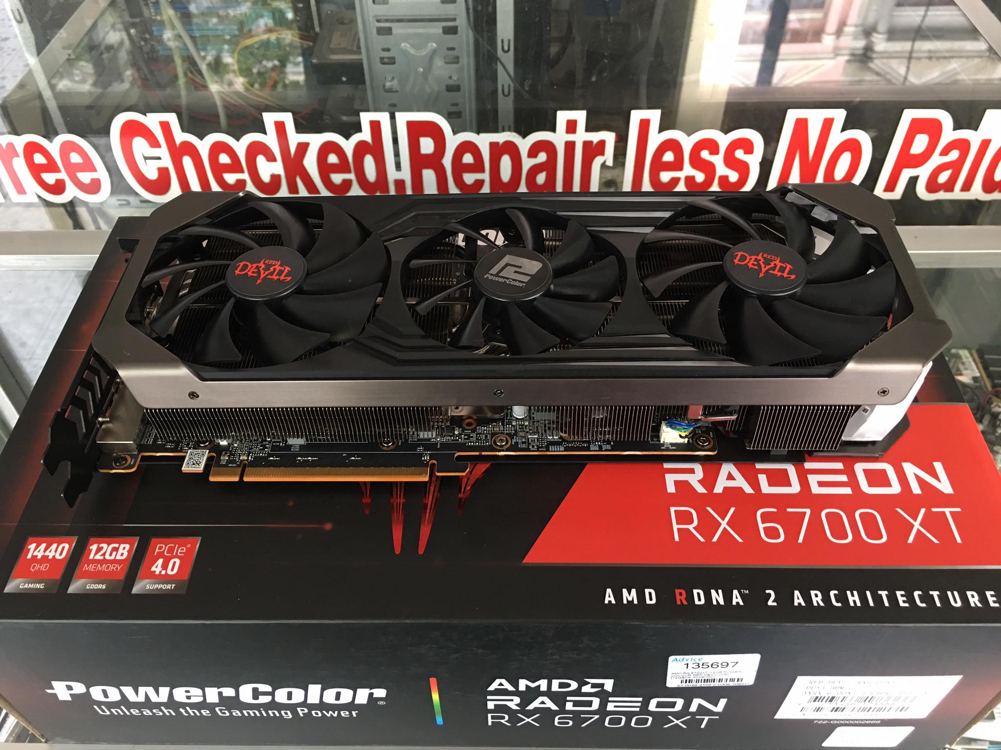 POWER COLOR RX6700XT RED DEVIL OC EDITION 12GB GDDR6(161883400221117 ...