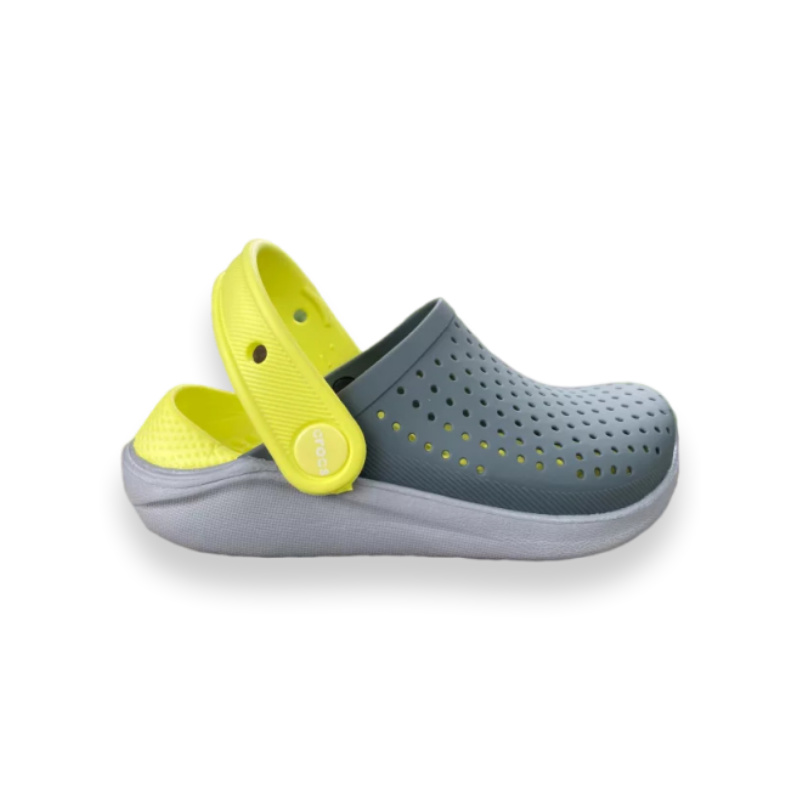 Genuine Official Crocs LiteRide Fashion Kids Slippers T102 Soft Sole ...