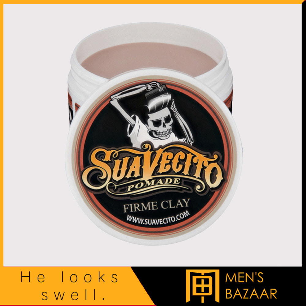 Suavecito Strong Hold Clay Pomade-Men's Bazaar-จัดแต่งทรงผม - Men's ...
