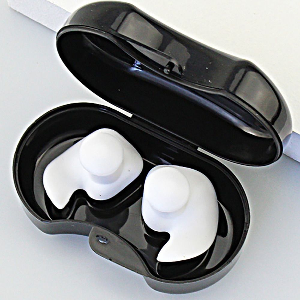 GS 4 Pairs Adult Spiral Surfing Snorkeling Silicone With Organizer Box ...