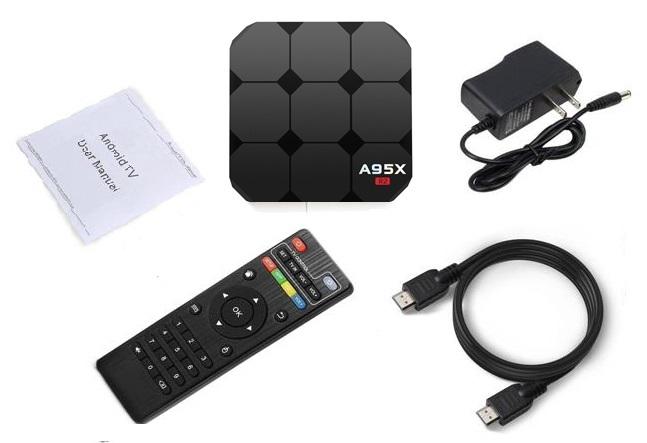 กล่อง Smart TV A95X-R2 Android TV box 7.1.2 S905W 64-Bit up to 2.0GHz ...