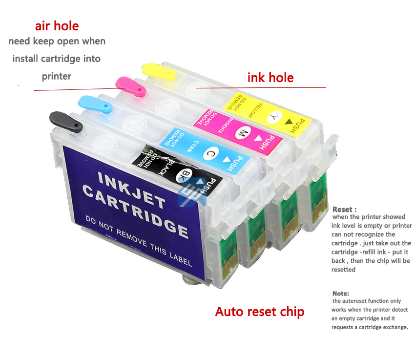 2021T0801 Refillable ink Cartridge for epson P50 PX650 PX700 PX800 ...