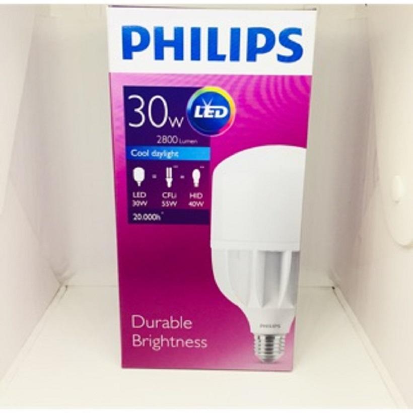 PHILIPS หลอดแอลอีดี หลอดPHILIPS 30W E27 LED ฟิลลิป์ เดย์ไลท์แสงขาว ...