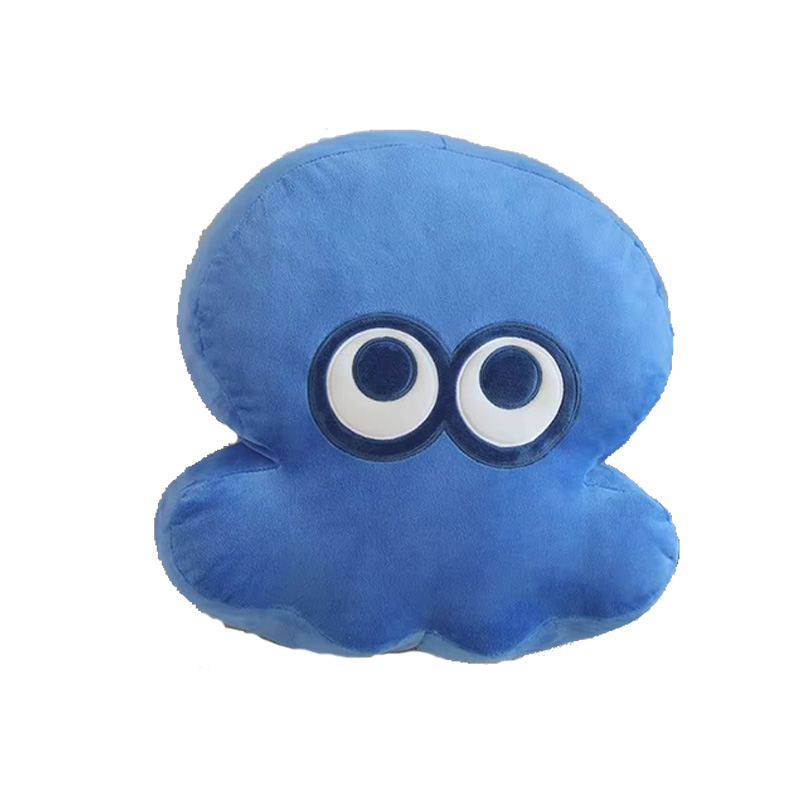 Splatoon Squid Action Octopus Figure Pillow Cushion Childrens Plush Toy ...