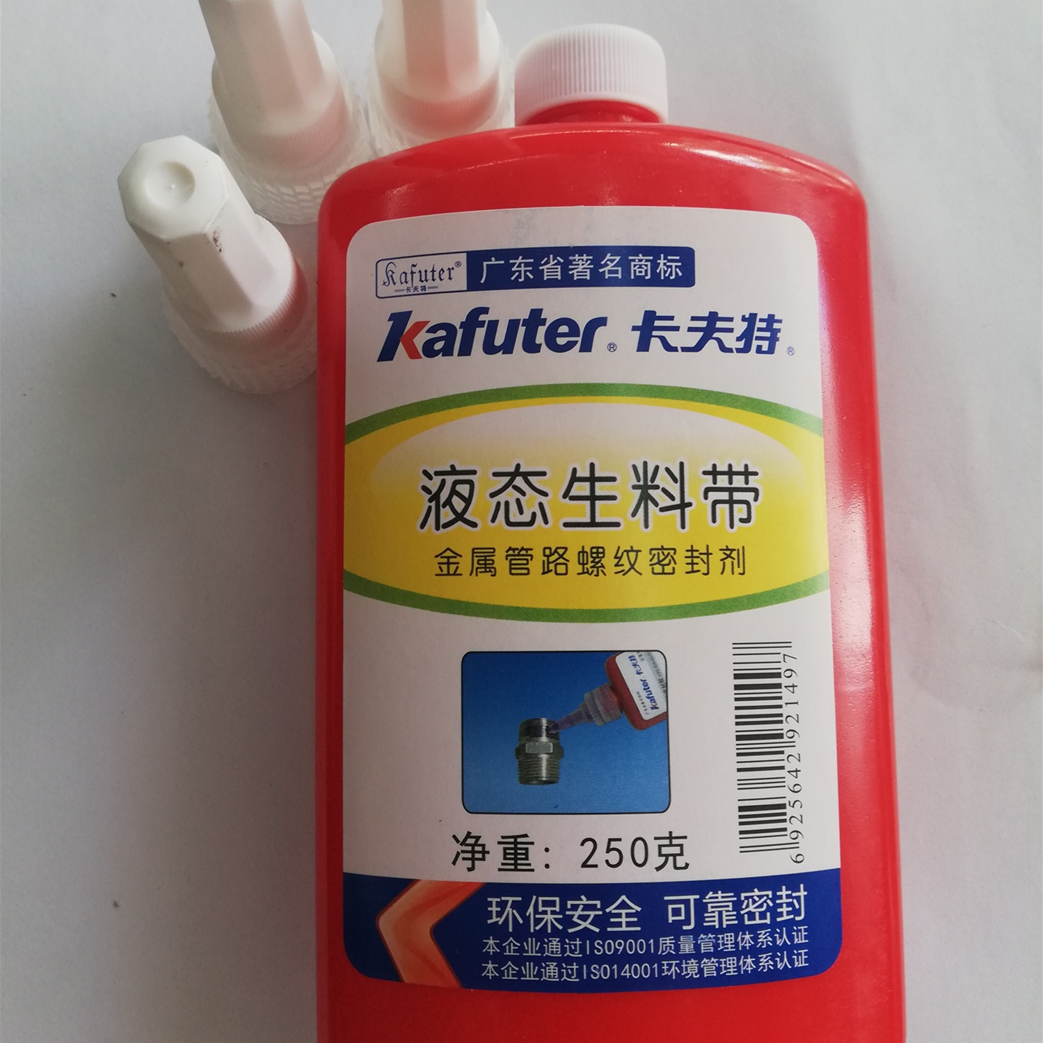 Kraft's ribbons pipe thread sealant liquid in low pressure pipe thread ...