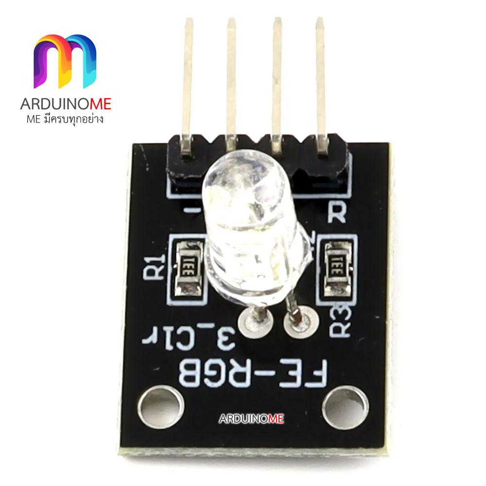 โมดูลไฟ LED RGB 3 Color Full Color LED Module for Arduino AVR PIC ...