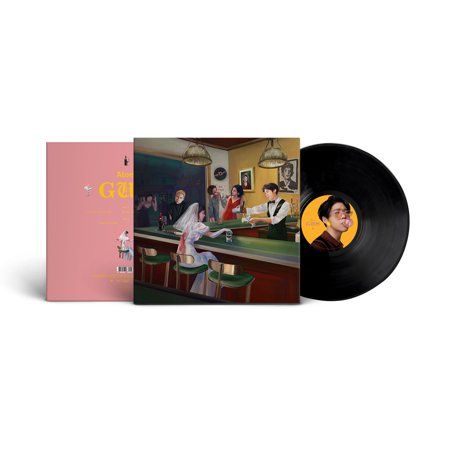 GMM GRAMMY Vinyl ATOM อัลบั้ม GUM - GMM Music Store - ThaiPick