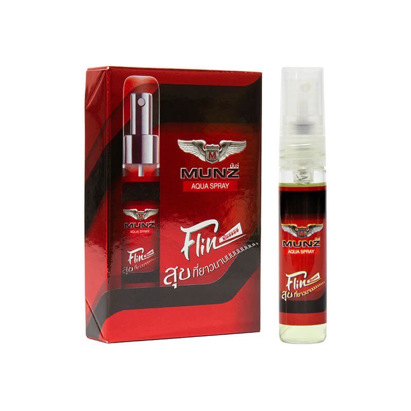 Munz Flin สเปรย์ ลดอาการหลั่งเร็ว สำหรับท่านชาย - Paradise_Shop - ThaiPick