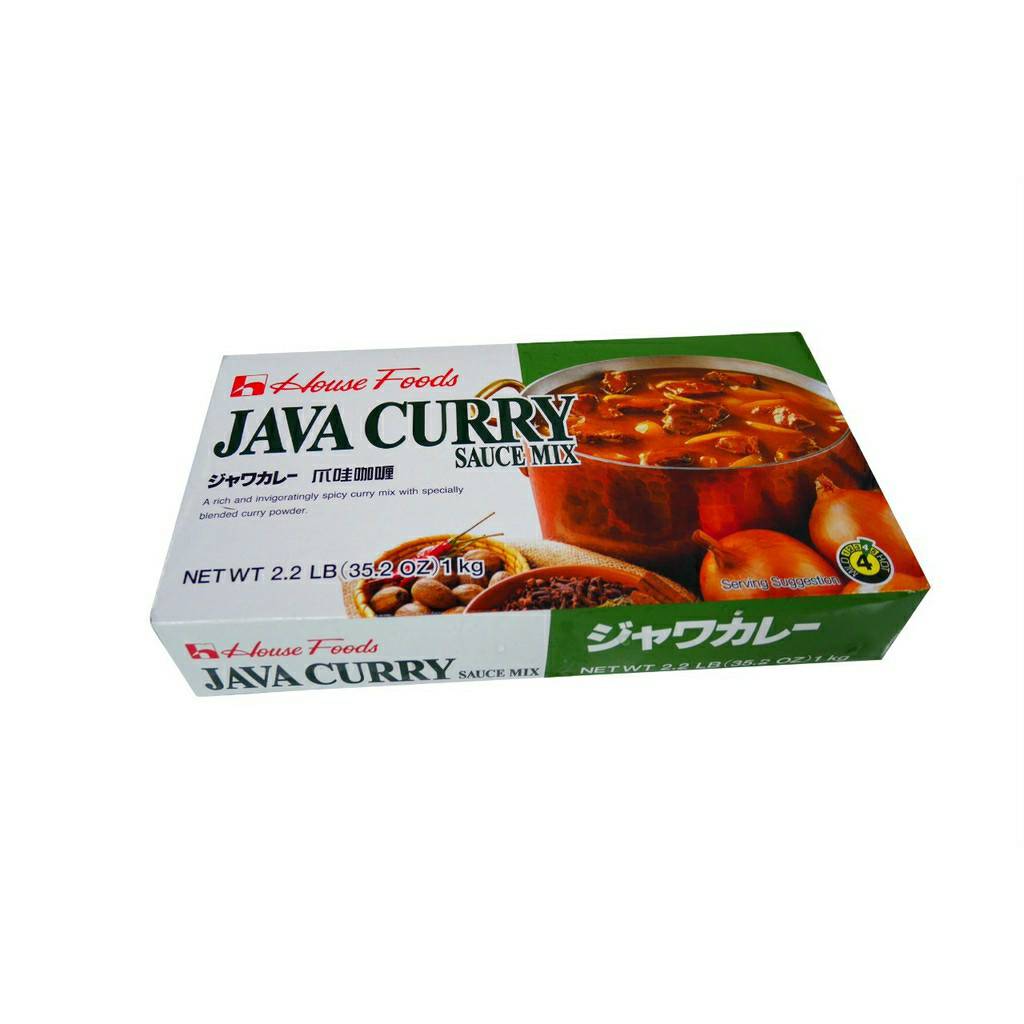 เครื่องแกงกระหรี่ เผ็ดปานกลาง JAVA CURRY MEDIUM HOT " HOUSE " 1KG/PACK ...