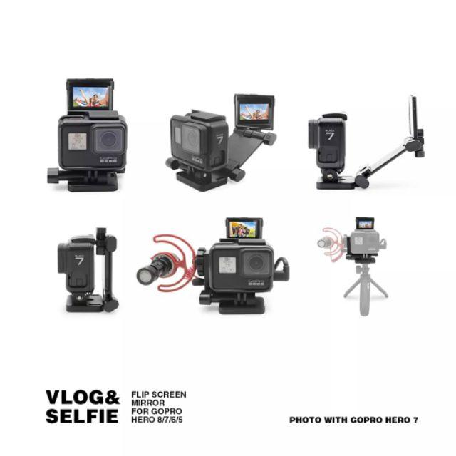 New!! ชุดหน้าจอ Selfie สำหรับ GoPro hero 8 / 7 / 6 / 5 อุปกรณ์เสริม ...