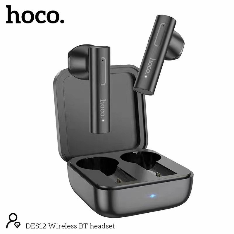 HOCO DES12 หูฟังบลูทูธไร้สาย wireless BT headset หูฟัง หูฟังบลูทูธ ใหม่ ...