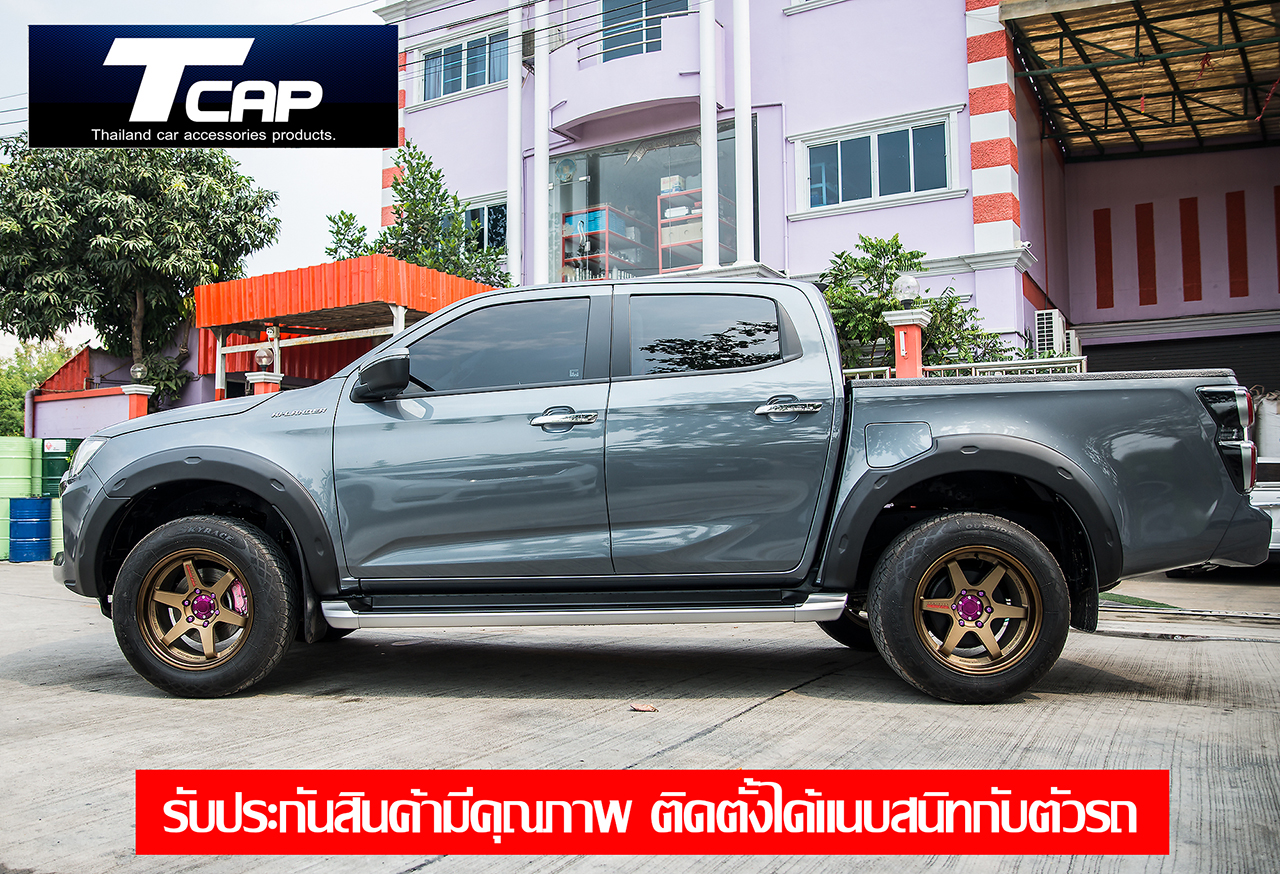 โป่งใหญ่ 6 นิ้ว ทรงห้าง แบบตัว V-CROSS D-MAX 2020 4 ประตู รถสูง สีเทา ...