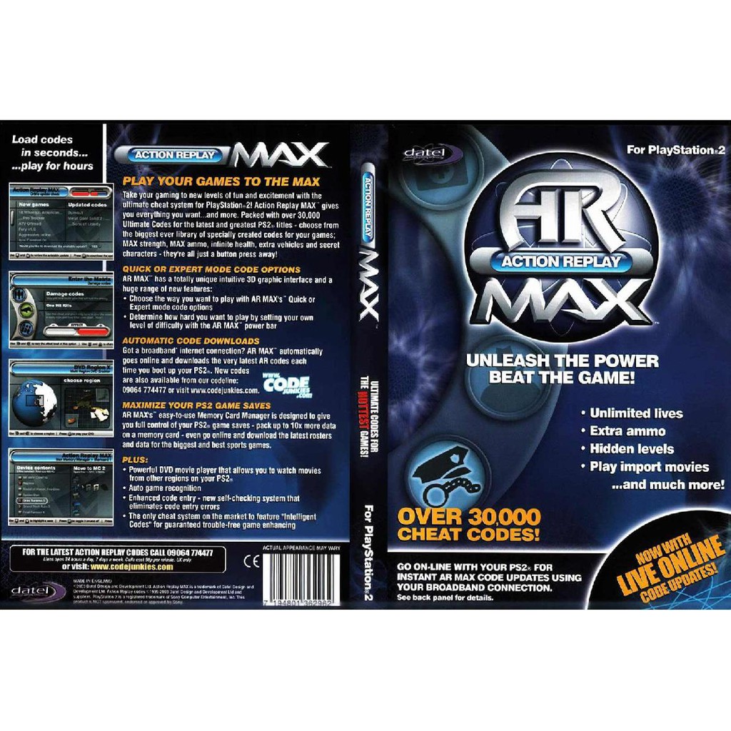 แผ่นเกมส์ AR MAX PS2 Playstation2 คุณภาพสูง ราคาถูก - For Life Shop ...
