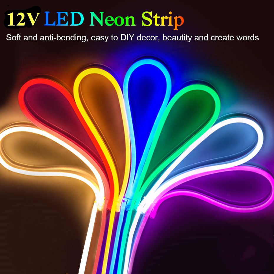 Led Strip 12V Waterproof 2835 120Ledm Ribbon Led Neon Light Strip 12V ...