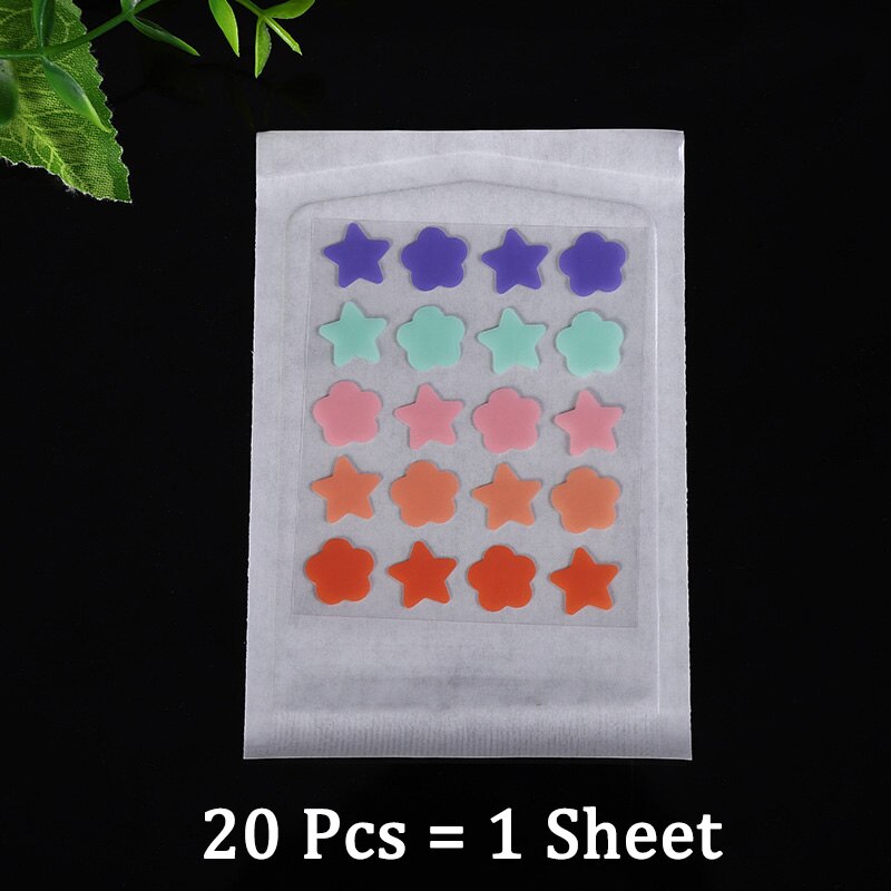 Cute Heart Flower Invisible Acne Removal Pimple Patch Beauty Acne Tools ...